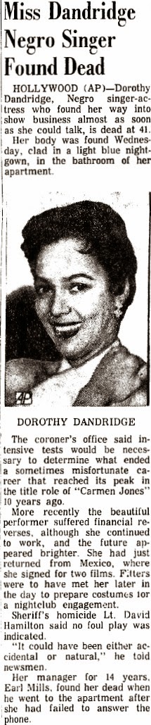 Dorothy Dandridge ~ The Delicate Beauty
