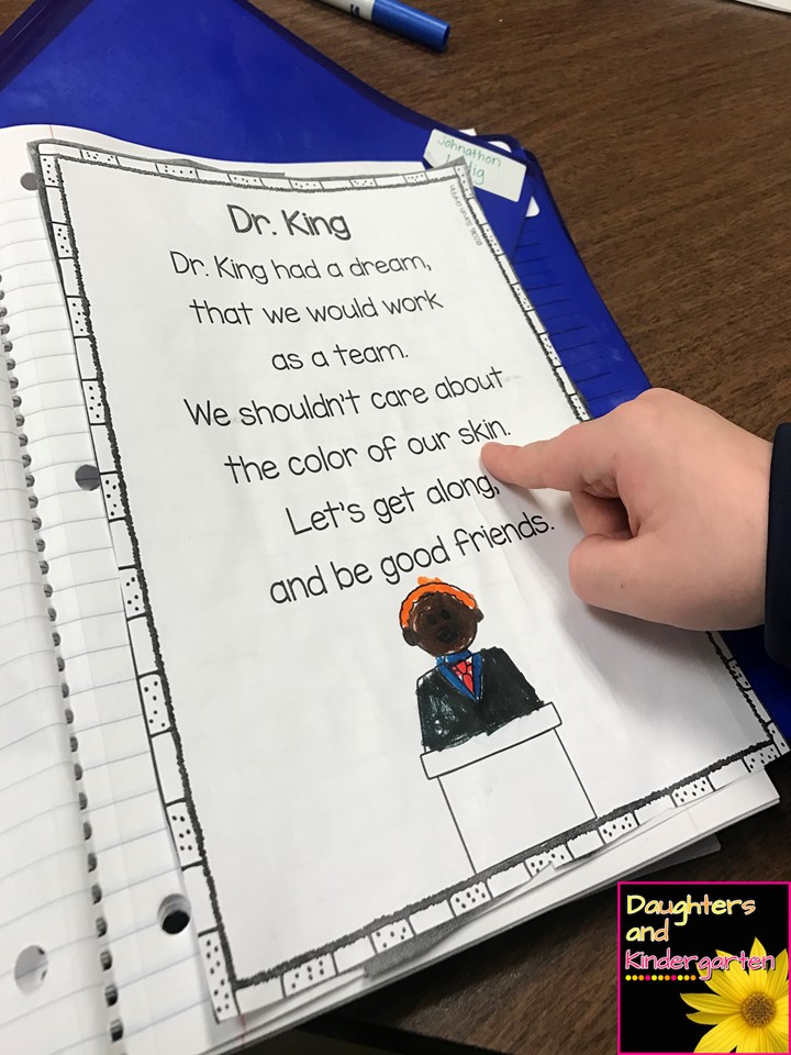 Martin Luther King Hand Poem