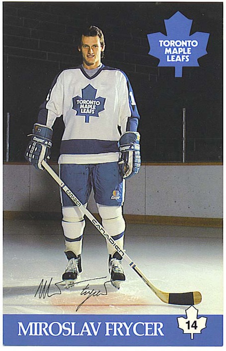 Vintage Leafs: 1984-85 Leafs: Miroslav Frycer