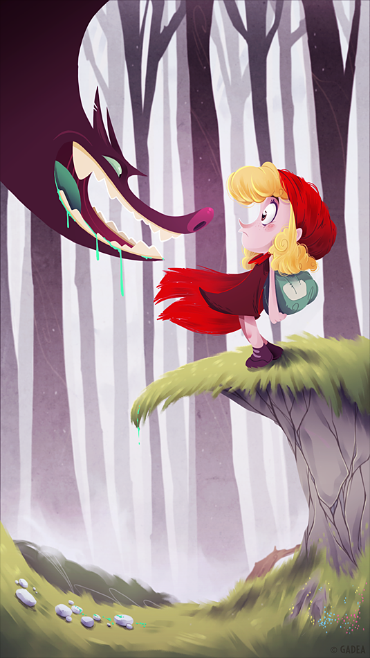506Art: "Red Riding Hood"