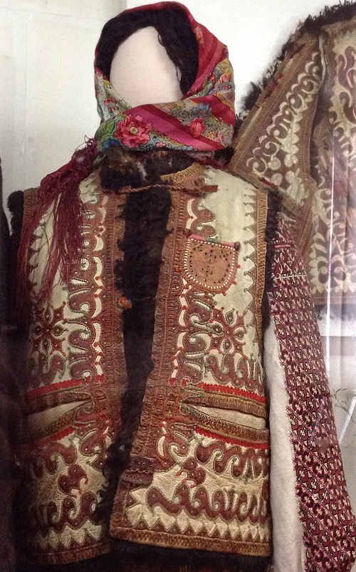 FolkCostume&Embroidery: Kyptar, Hutsul Sheepskin Vest, Hutsulshchyna ...