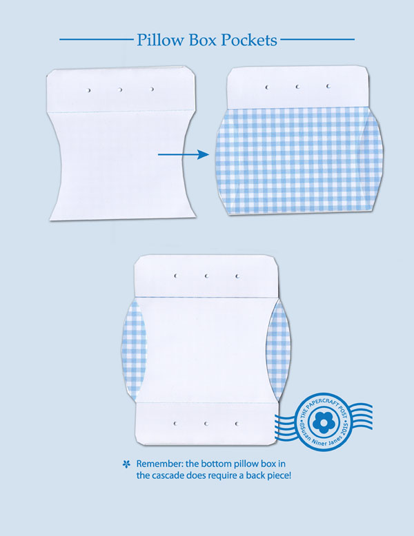 The Papercraft Post: Pillow Box Pockets