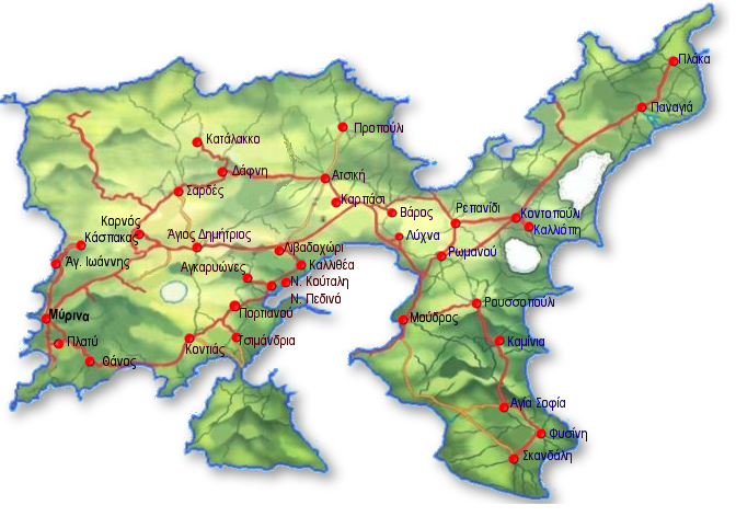 Municipality of Lemnos (Limnos) - Regional Unit of Lemnos, North Aegean ...