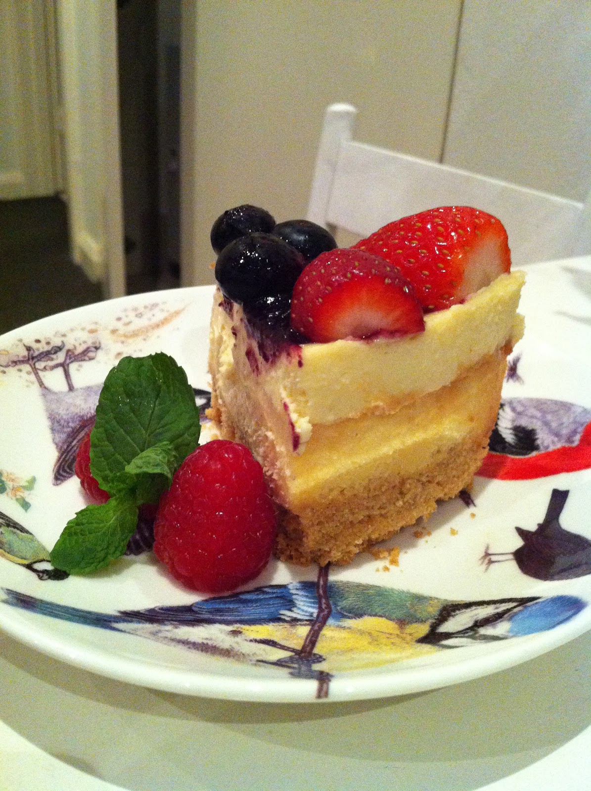 Fabric Cats: Baked London Cheesecake