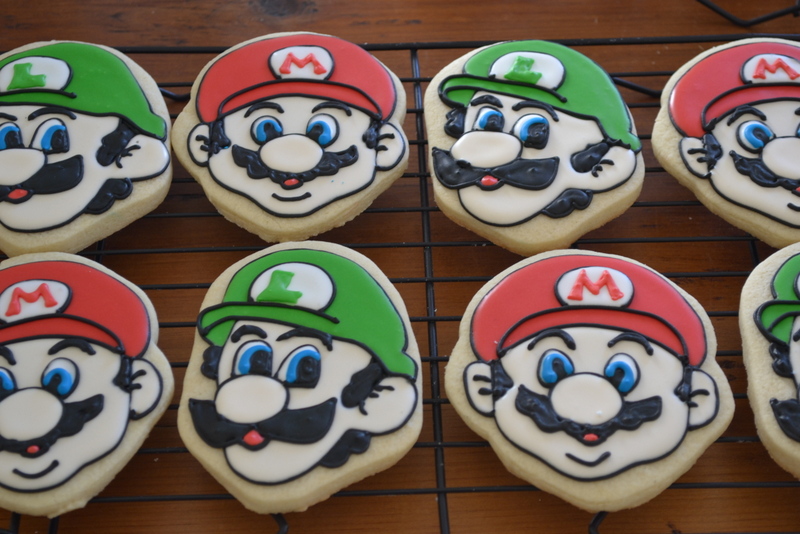 jackandy cookies: Mario and Luigi Cookies