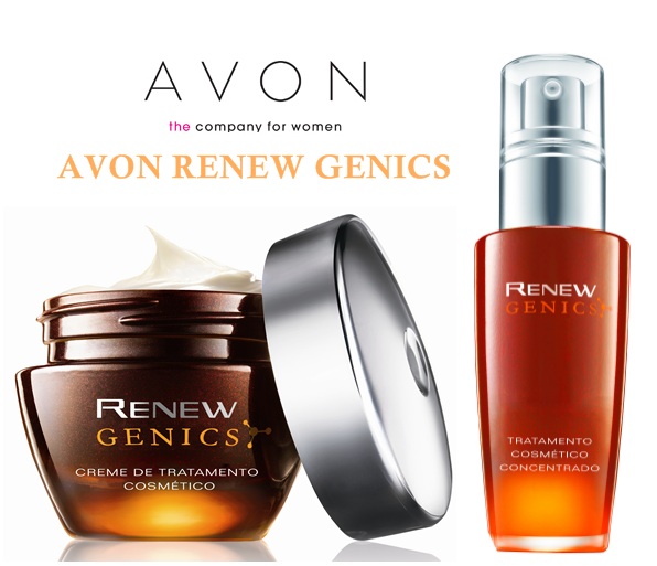 Gordinha Retada: AVON RENEW GENICS: novo tratamento anti-idade com a ...