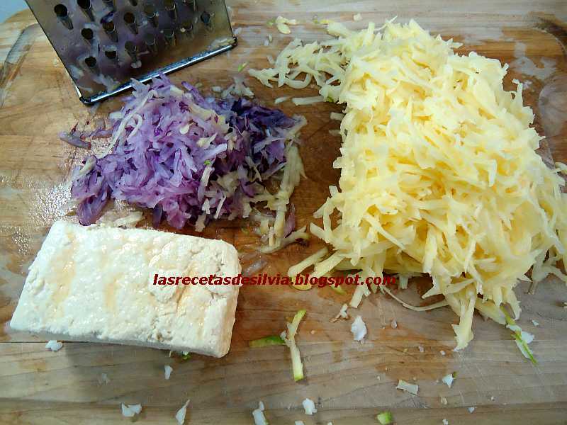 Las recetas de Silvia: Croquetas vegetarianas de papa rallada