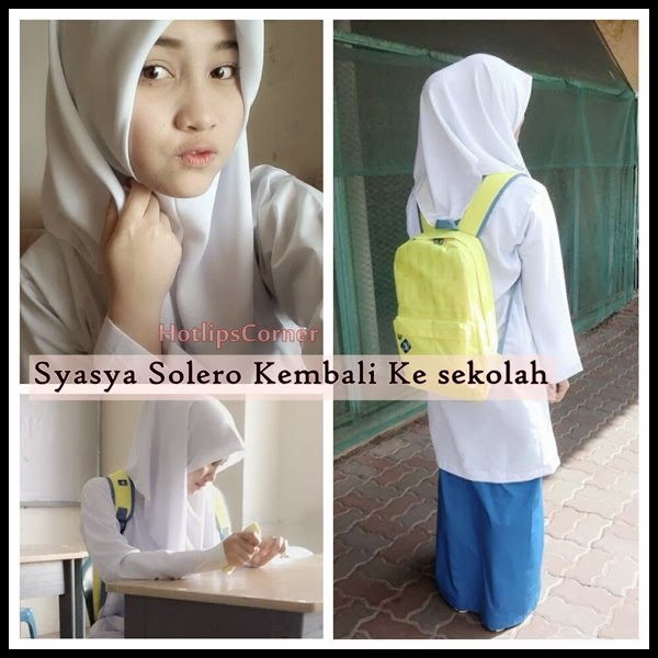 News Info Malaysia: Gambar Syasya Solero Kembali Bersekolah