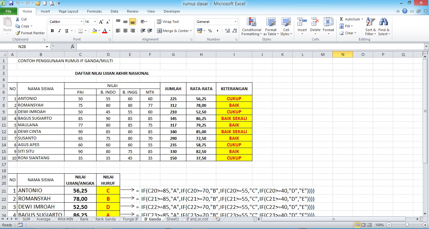 Cara Mudah Menampilkan Halaman Pada Microsoft Excel 2010 - Fungsi dan ... Cara Mudah Menampilkan Halaman Pada Microsoft Excel 2010 - Fungsi dan ...