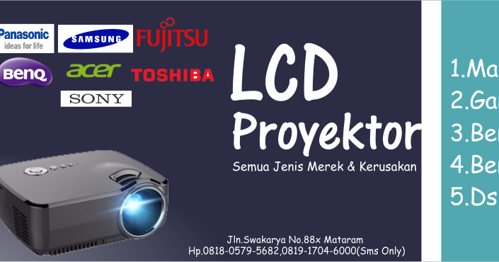 Service LCD Proyektor ~ K-Komputer Mataram