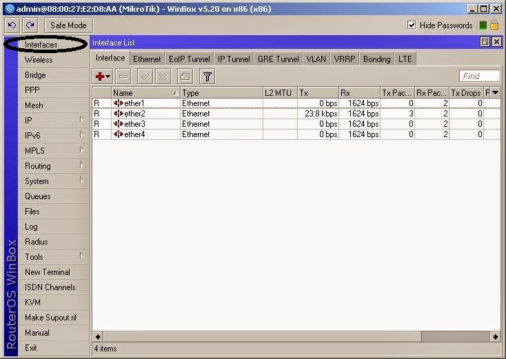 Konfigurasi Dasar Mikrotik | Belajar Jaringan Komputer