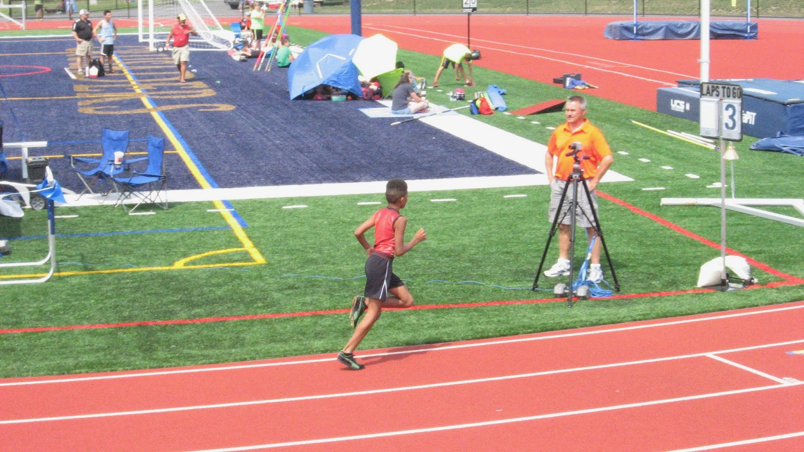 Daniel on his way to the Olympics: 2014 Keystone Games Track and Field