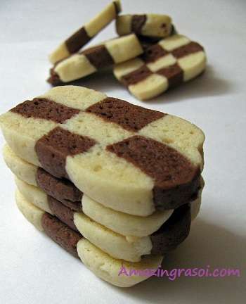 AmazingRasoi: Checkboard cookies