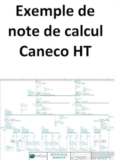 Exemple Synoptique note de calcul Caneco