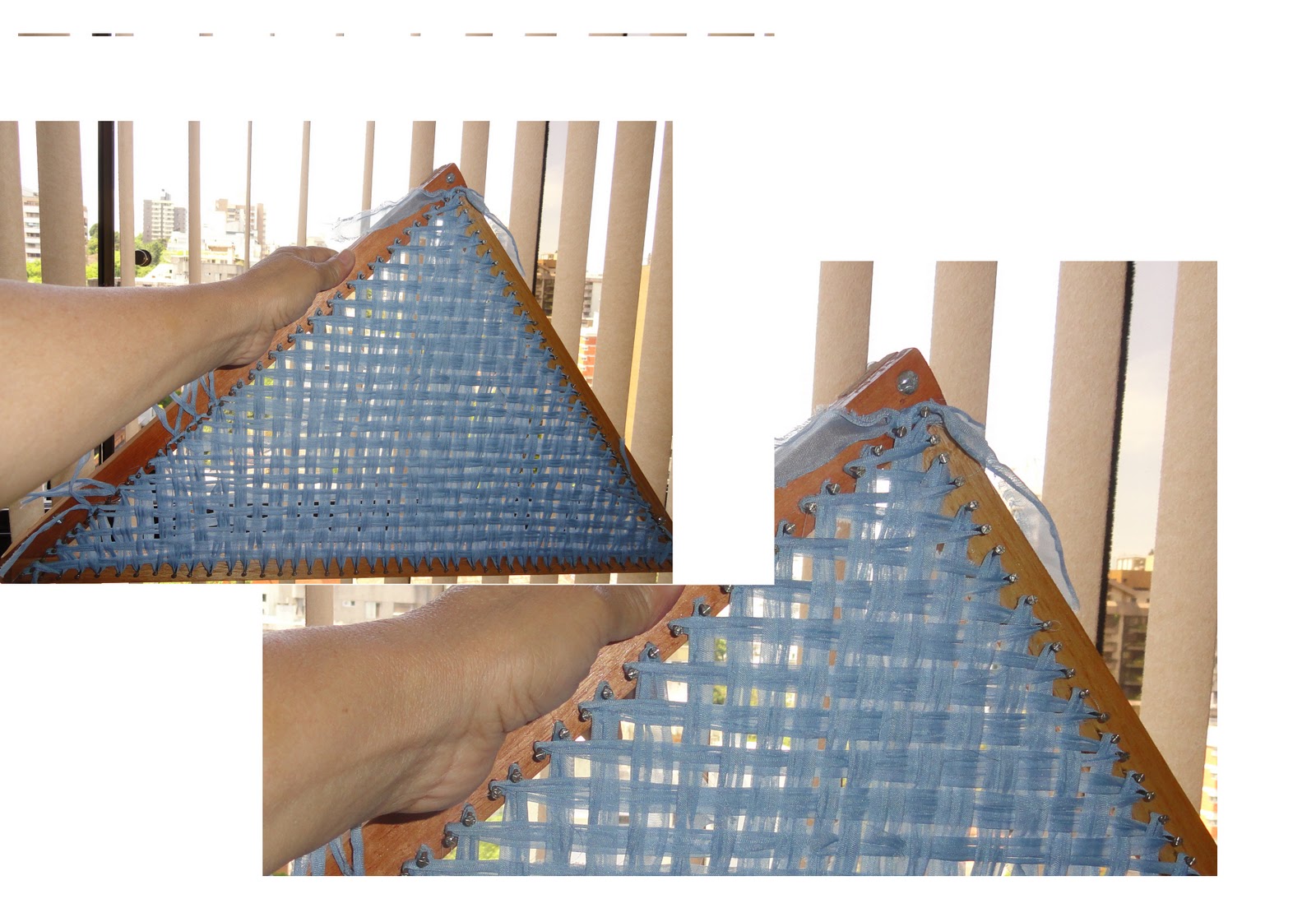Ana Hochegger: Mini Xale Passos a Passo Tear Triangular