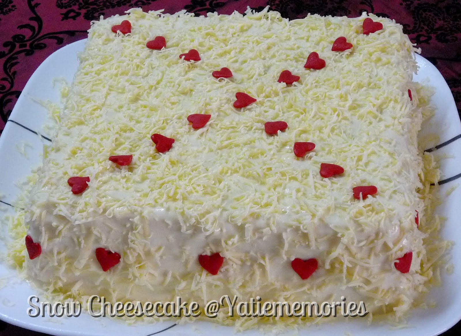 Sinar Kehidupanku**~::..: Kek Cheese Bersalji @ Snow Cheseecake