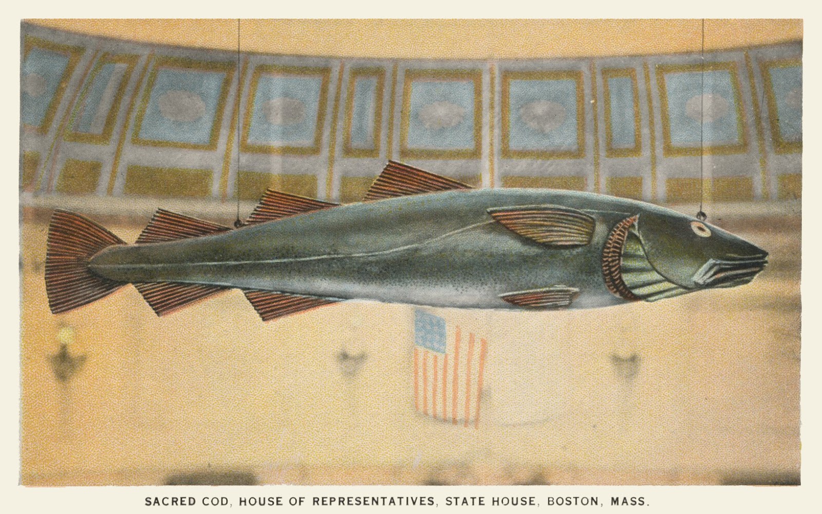 State Library of Massachusetts: What’s so odd about our Sacred Cod?