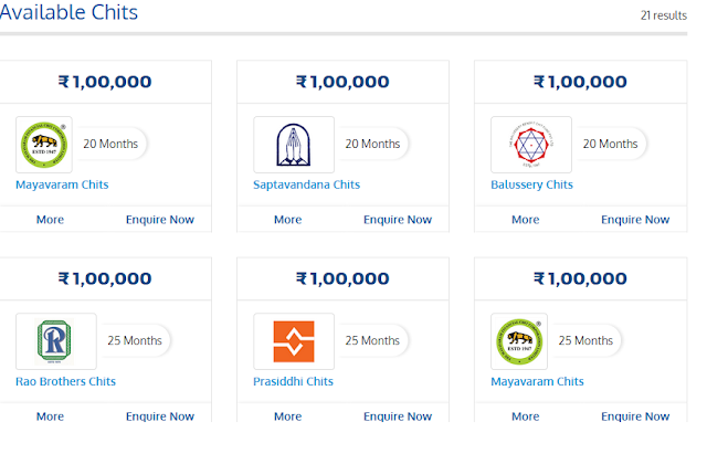 shriram chits monthly schemes