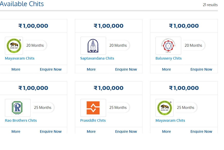 margadarsi chit fund schemes