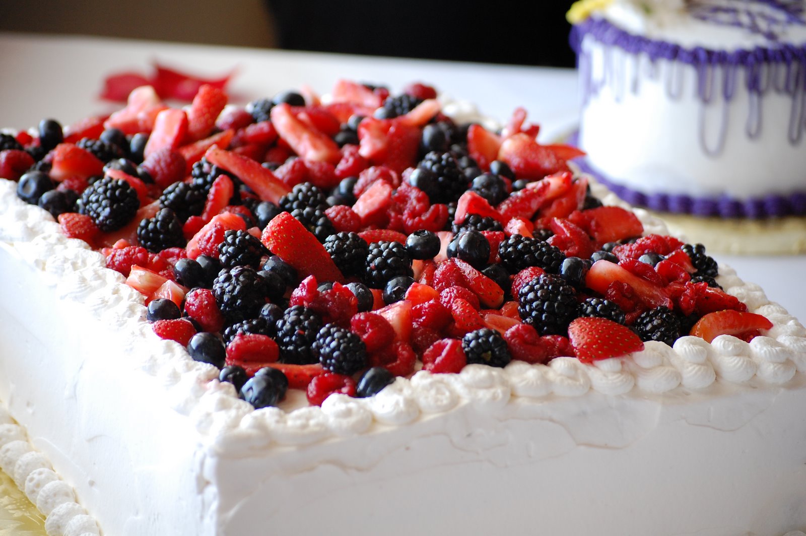 Kim's Cake Studio: Fruit Celebration Cake