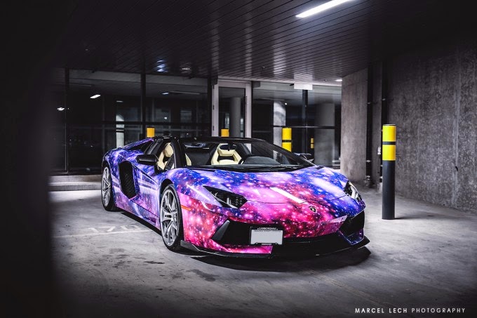 Lamborghini Aventador Galaxy