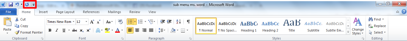 Pembahasan Microsoft Word ~ KJP Group