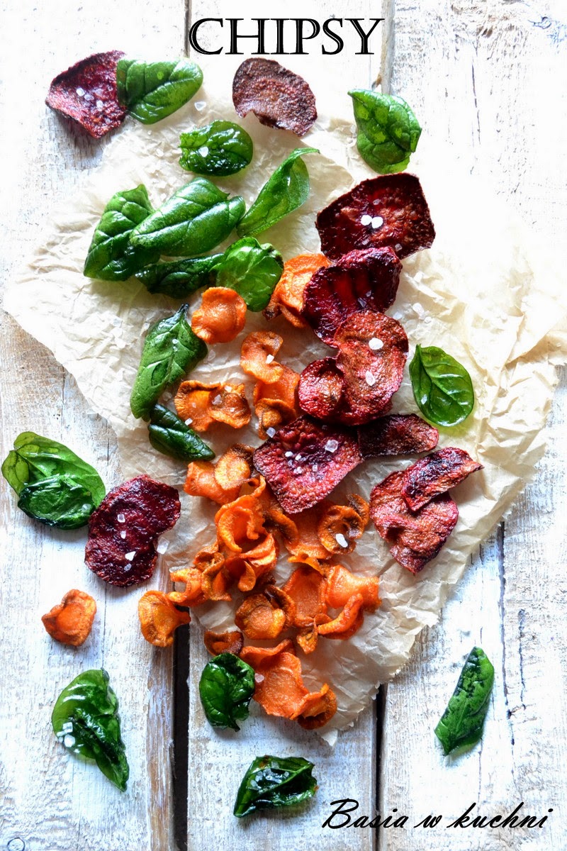 Basia w kuchni: Warzywne chipsy