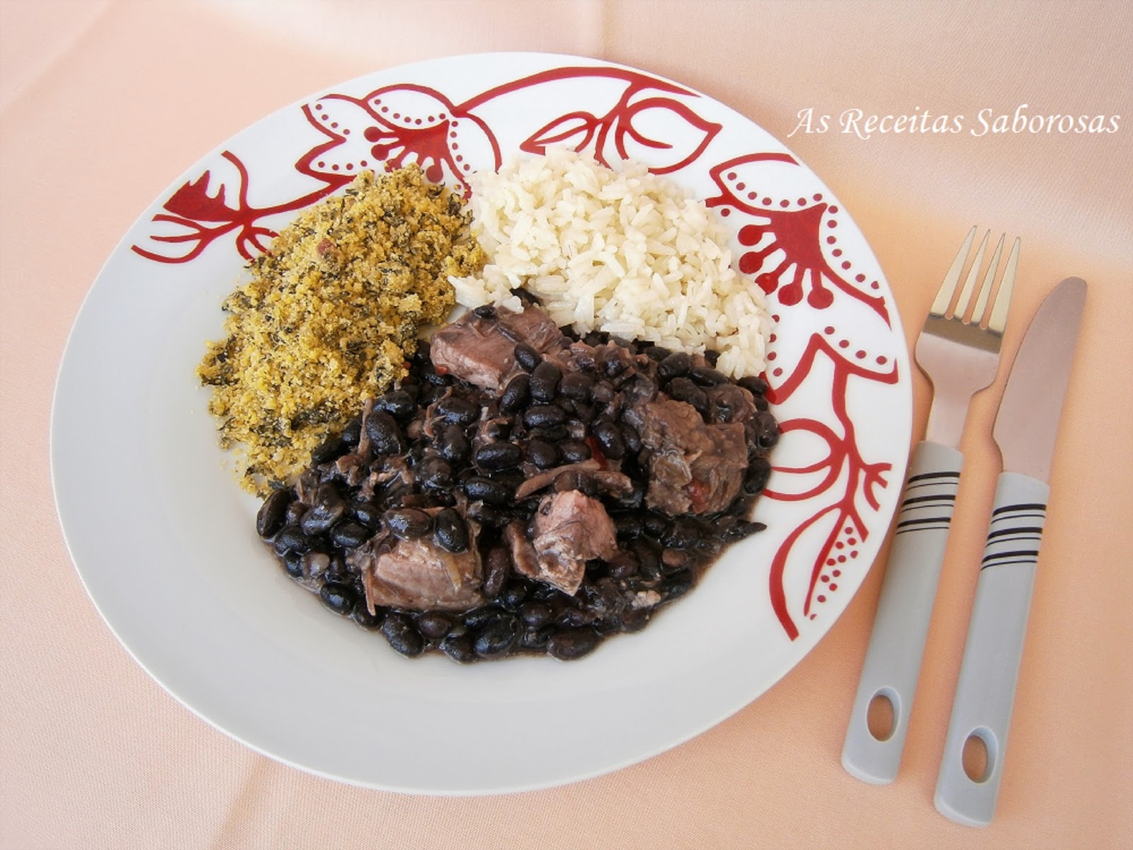 As Receitas Saborosas: Feijoada de Feijão preto, Farofa com Couve e ...