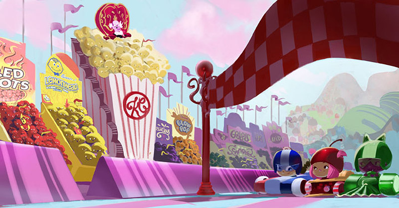 Living Lines Library: Wreck-It Ralph (2012) - Color Keys