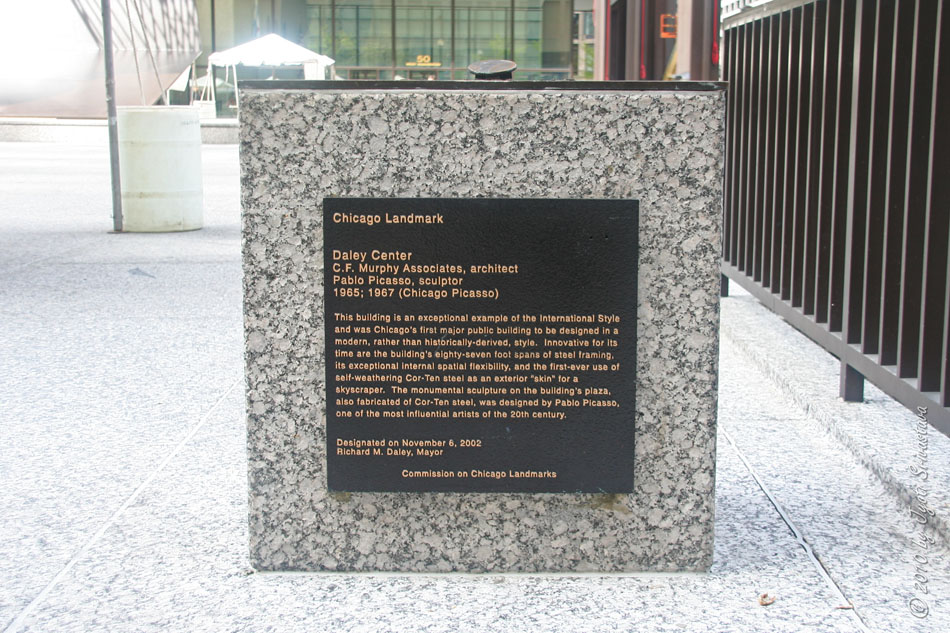 Public Art in Chicago: Daley Center Plaza