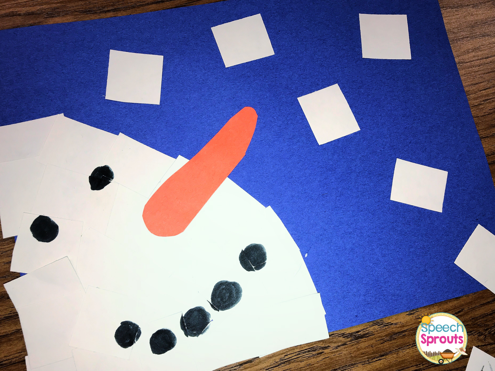 How To Build Language With 3 Easy Snowman Activities - Speech Sprouts