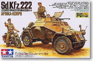 Tamiya 35286 - German Armored Car Sd.Kfz.222 North African Campaign ...