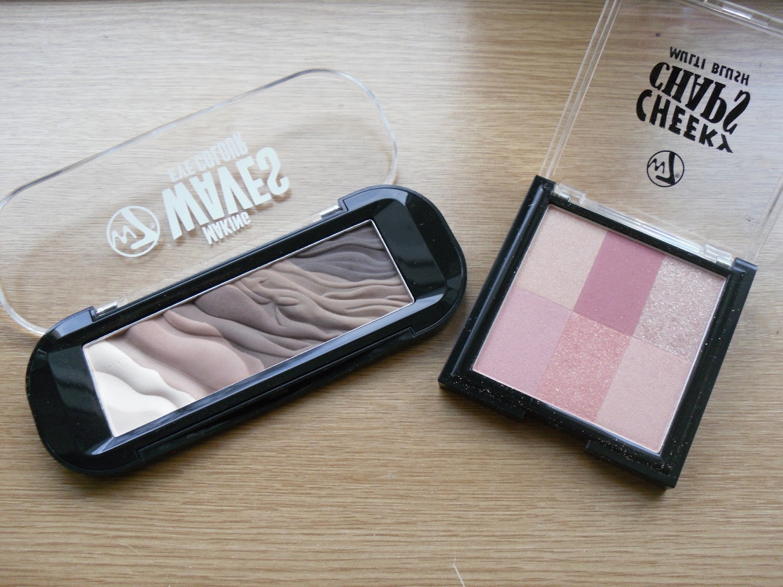 W7 Making Waves Eye Colour & Cheeky Chaps Blush Review ♥ - Eve Nicholls