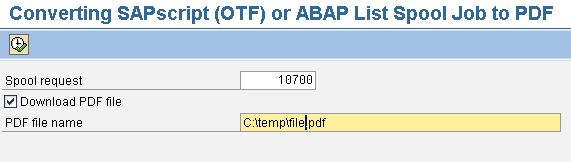 Convert SAP Script to PDF - Learn SAP Program