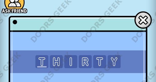 Escape Room: Mystery Word Level 103 Answer ~ Doors Geek