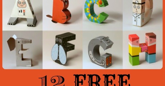 12 Free Printable Paper Toys | So Here's My Life...