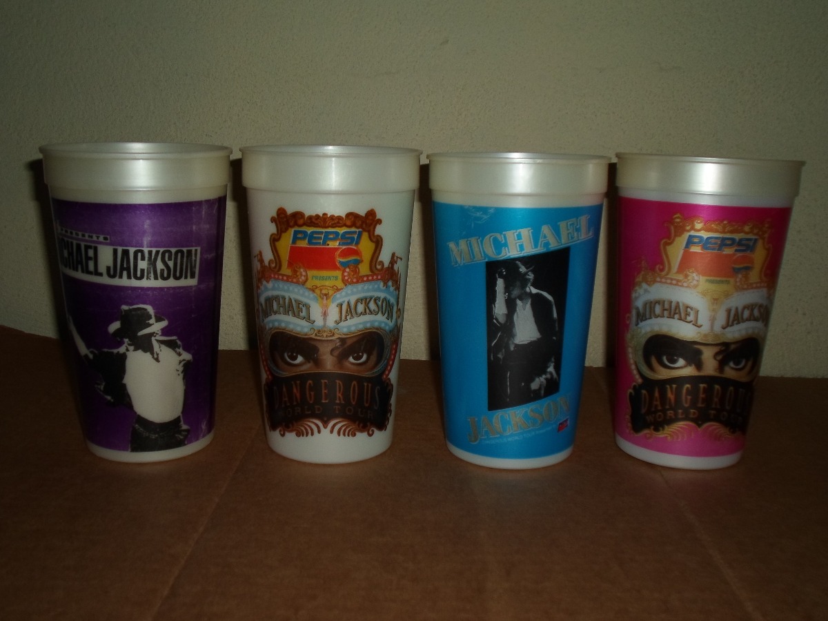 Productos, juguetes, publicidad retro y más : Pepsi vasos Michael ...