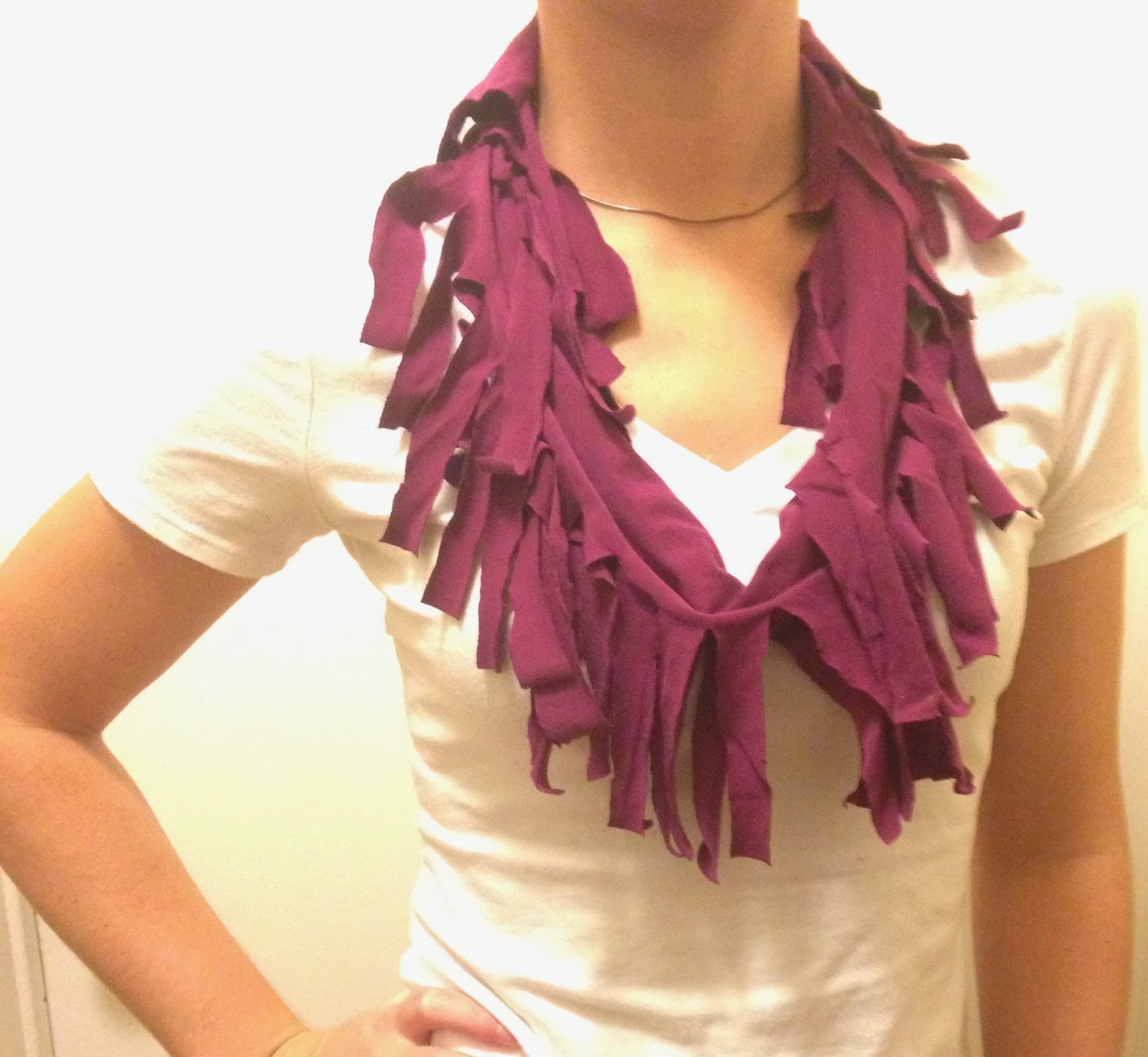 How To, How Hard, and How Much: T-Shirt Scarf