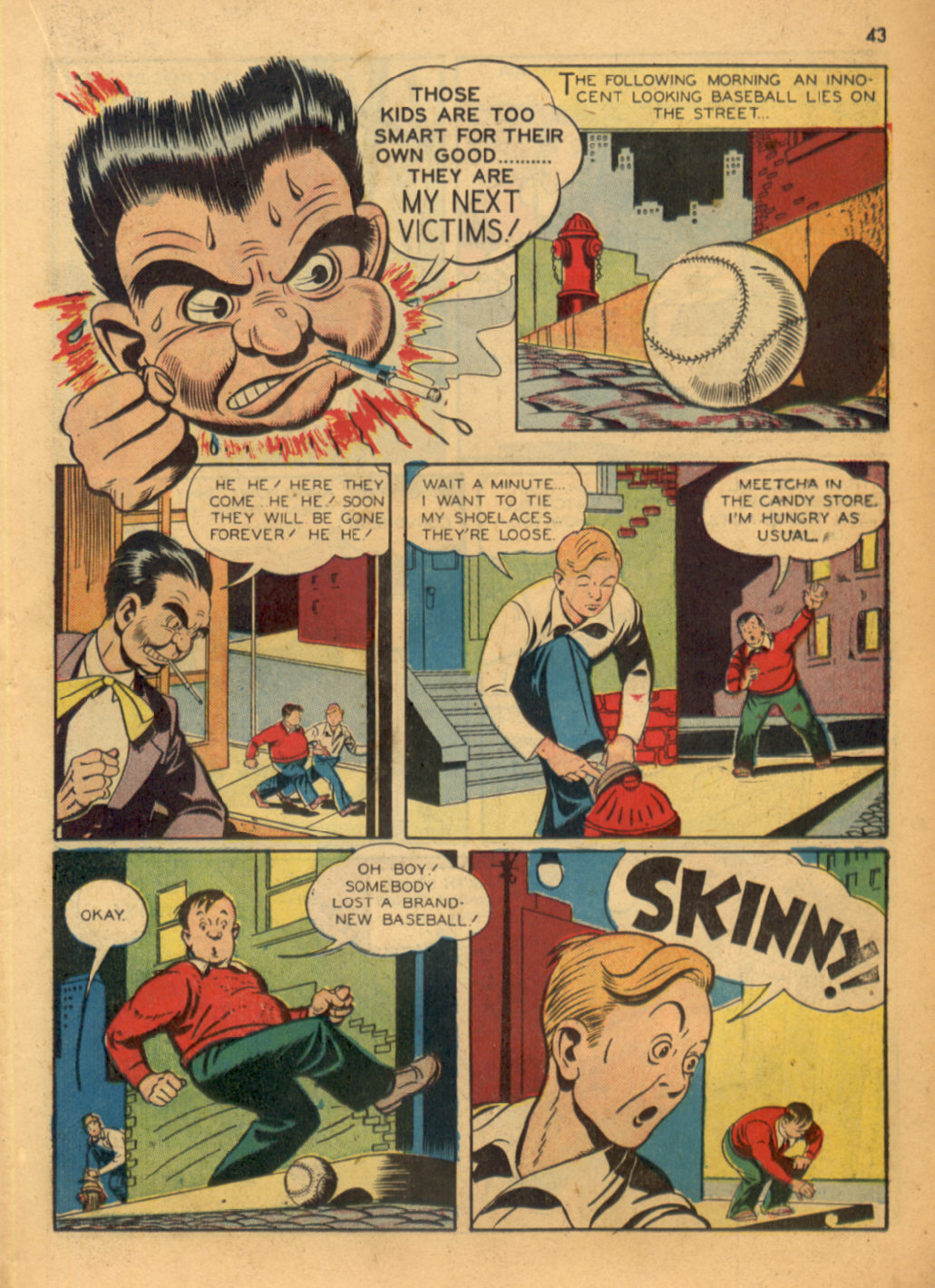 Four-Color Shadows: Danny Garrett-Jimmy Thompson-1943