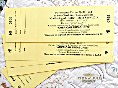 Brynwood Needleworks: Raffle Tickets Available Now...