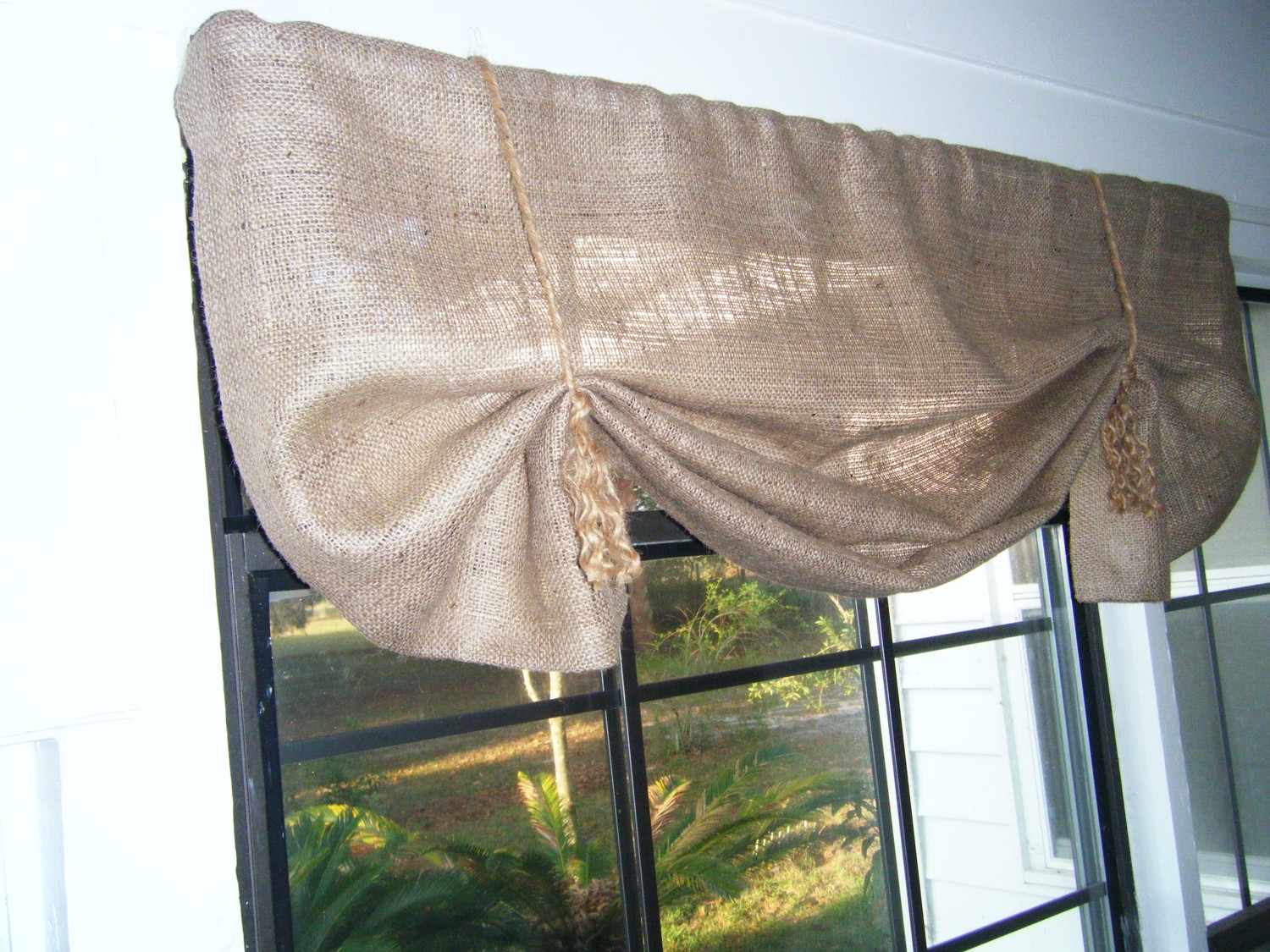 Dekorasi Interior Kain Jute | Kain Jute Burlap Goni Meteran