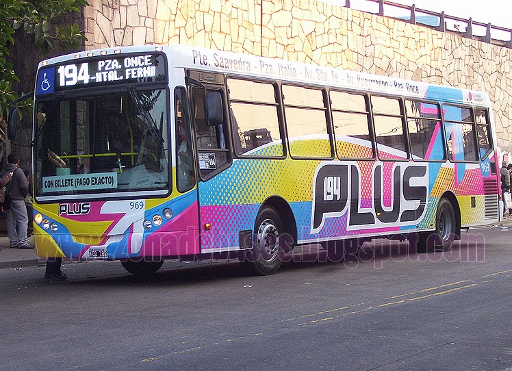 Colectibus - Zona de Buses: LINEA 194 Plus
