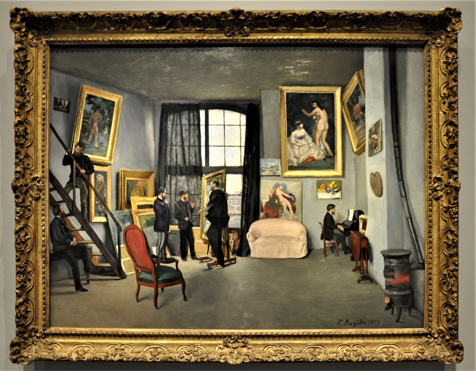 A GREAT EUROPE TRIP PLANNER: FREDERIC BAZILLE: EARLY IMPRESSIONIST