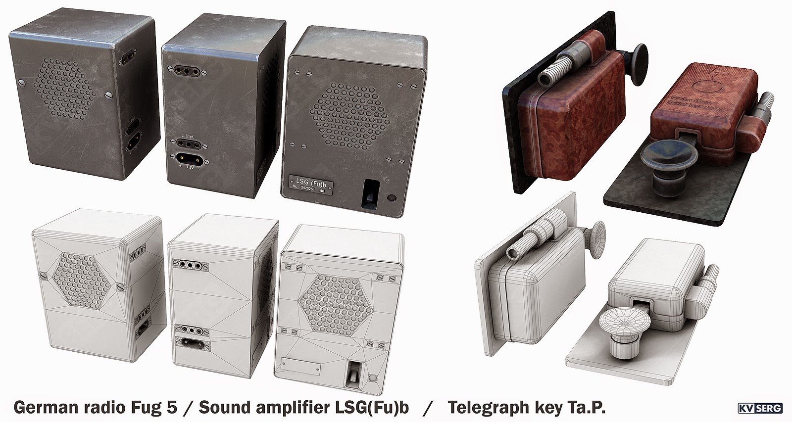 KVSERG ART: German tank radio station Fug5