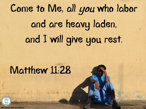 Jesus Will Give You Rest | Bible Fun For Kids