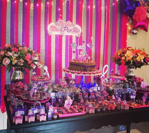 Fiesta Temática Barbie Pop Star