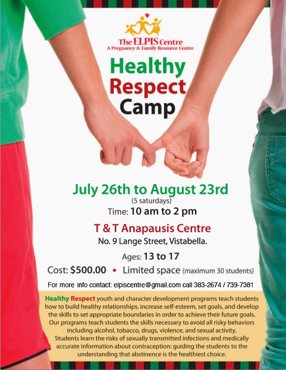 LEGAL RIGHTS: TRINIDAD AND TOBAGO: The ELPIS Centre: Healthy Respect Camp