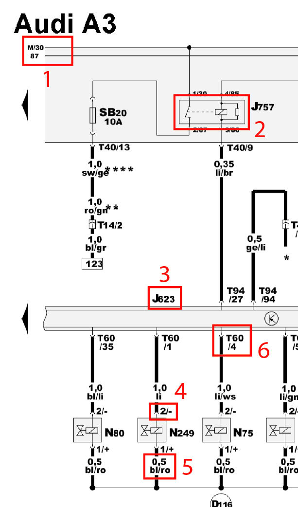 Blog Mecánicos: Interpretación de esquemas eléctricos