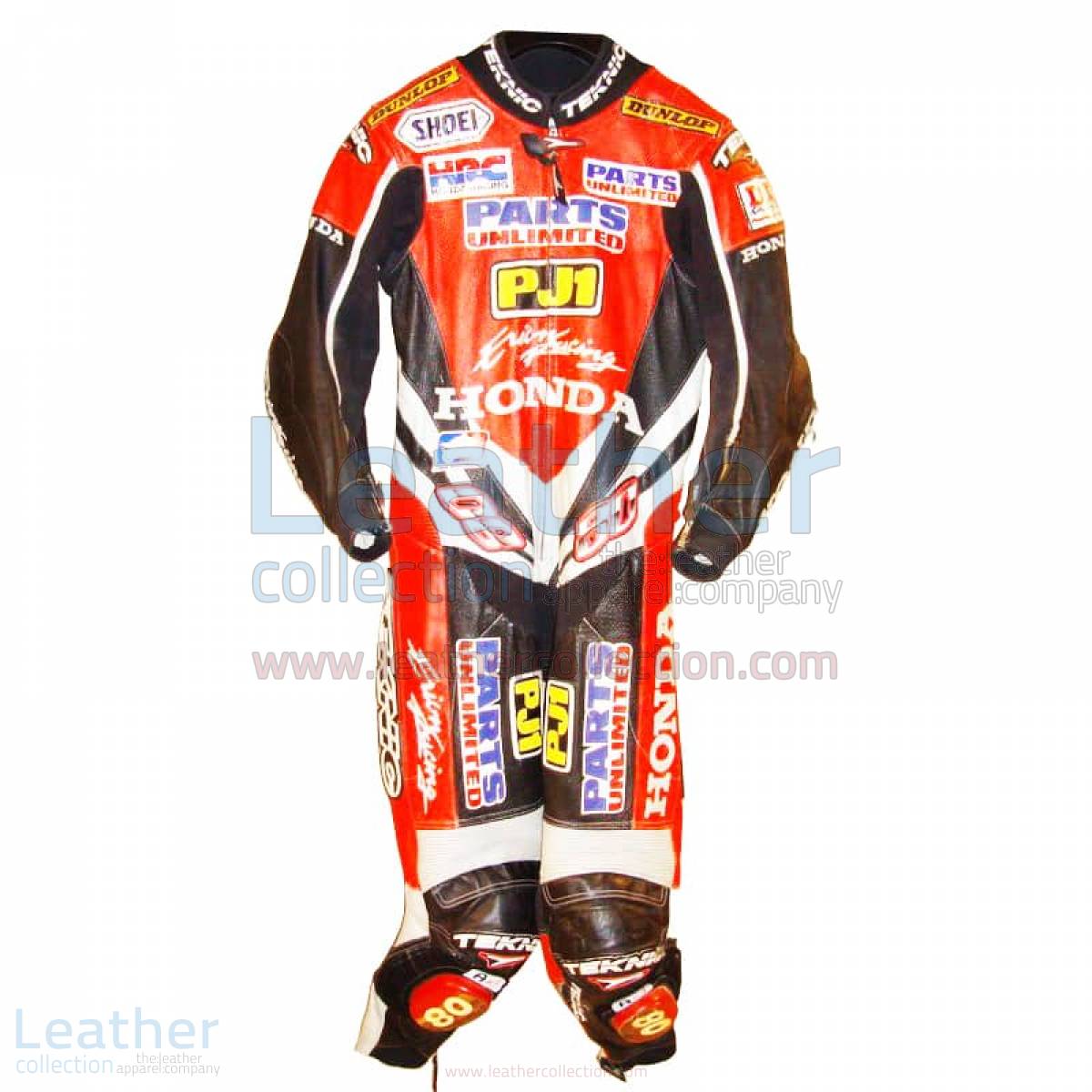 Kurtis Roberts Honda AMA Race Suit for $899.00 - Racing Duke