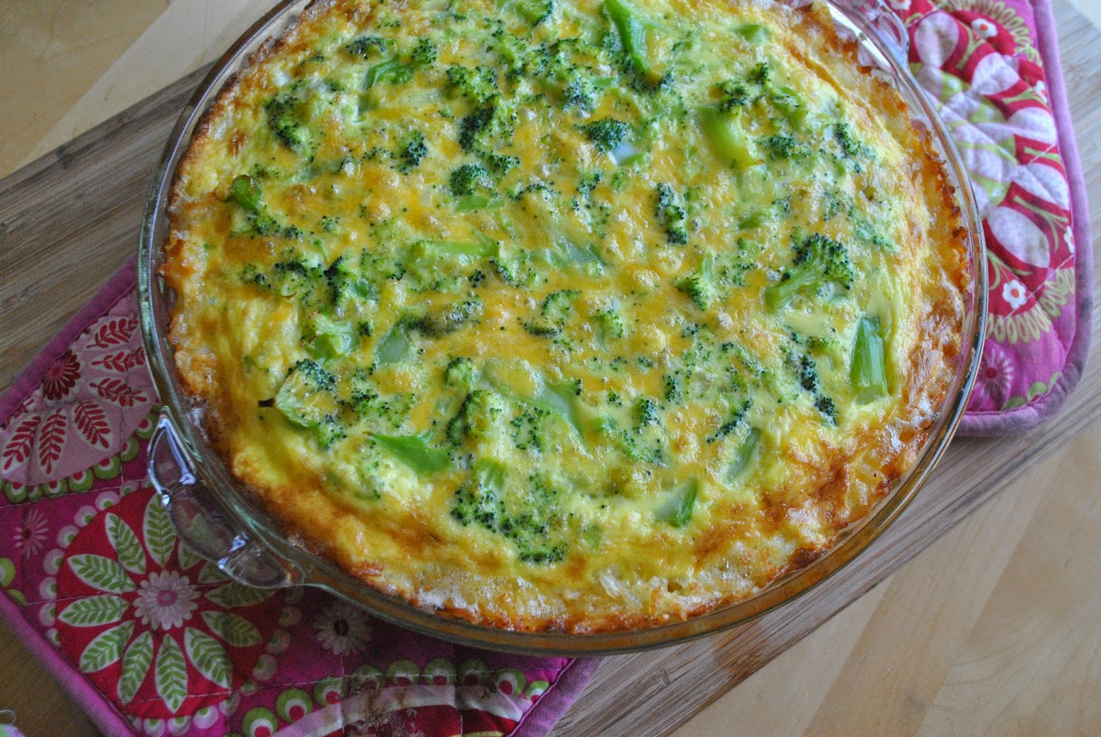 Lori's Lipsmacking Goodness: Rice Crusted Quiche